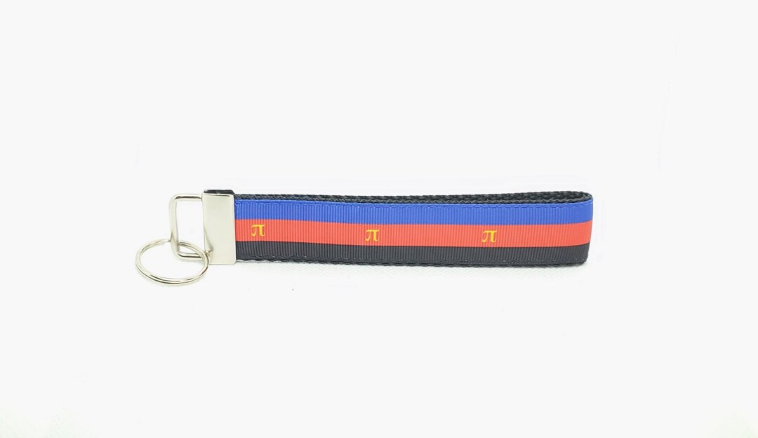 Polyamorous Pride Flag Keychain Polyamorous Wristlet Polyamorous Key ...