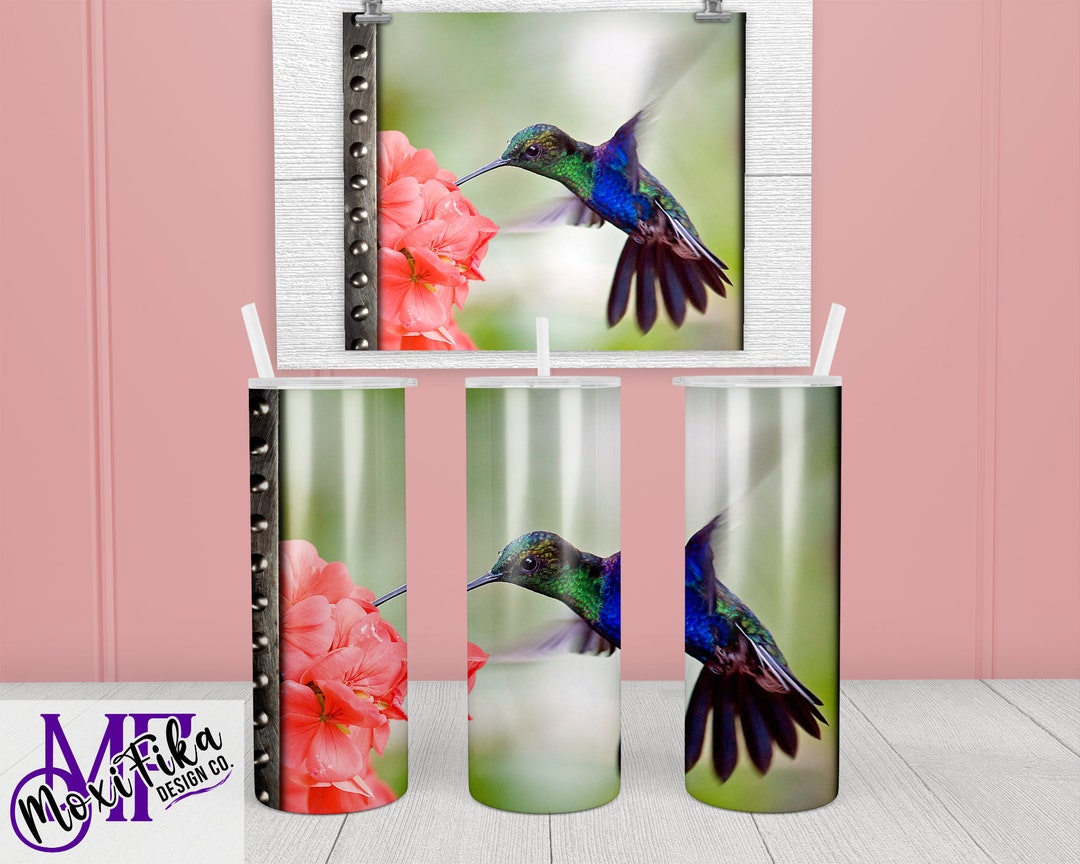 Hummingbird Tumbler Hummingbird Water Bottle Hummingbird Mug ...