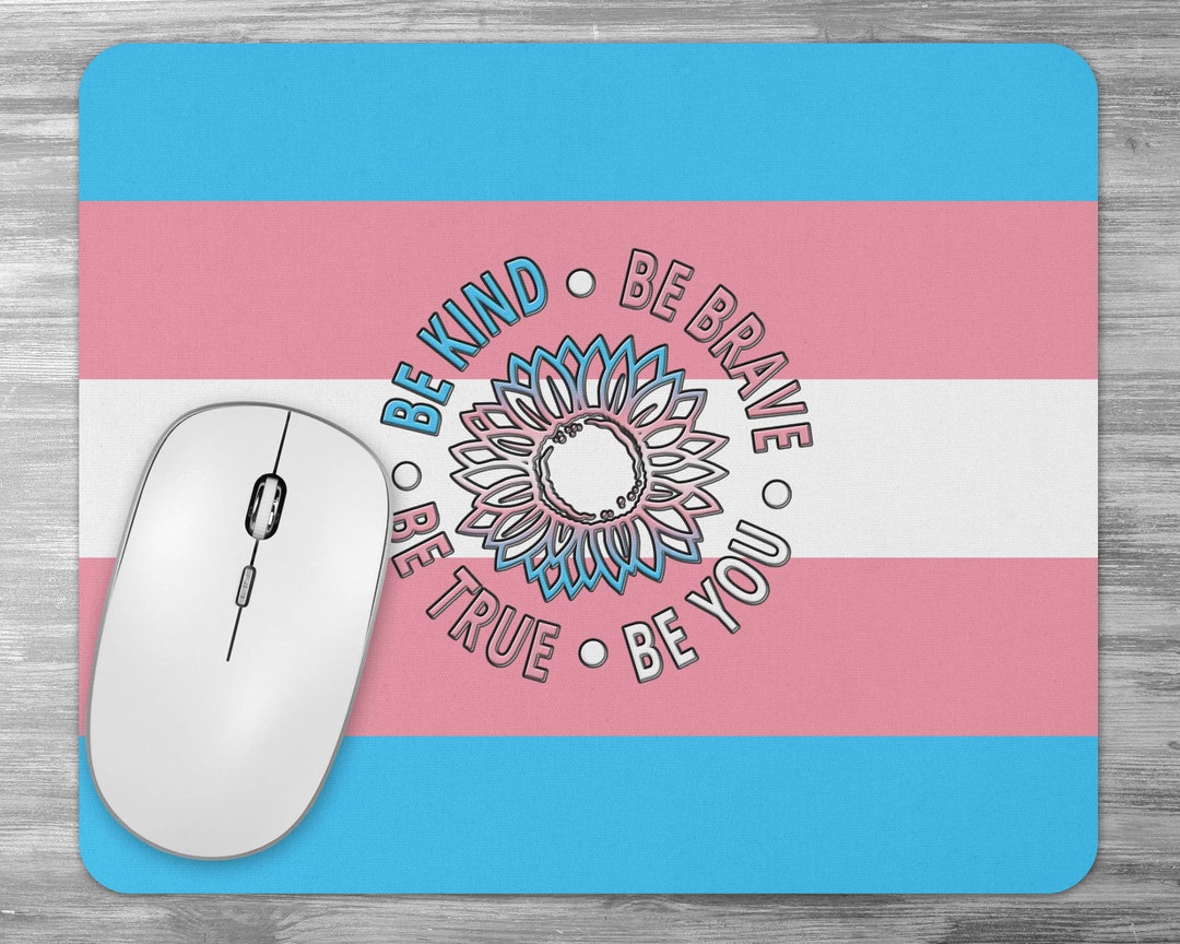 Transgender Mouse Pad - Transgender Flag Mouse Pad - Transgender Pride ...