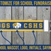 Custom School Fundraiser Keychain Wristlets - Keychain Fundraiser for ...