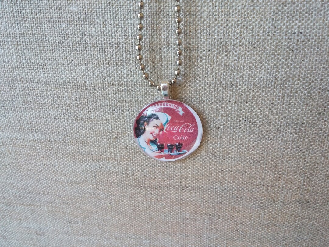 Coca Cola Tile Pendant - Etsy