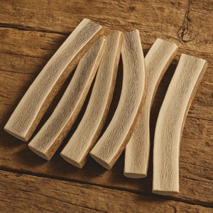 6 Pack- Premium SPLIT Elk Antlers for Dogs | Medium Sized, High Quality ...