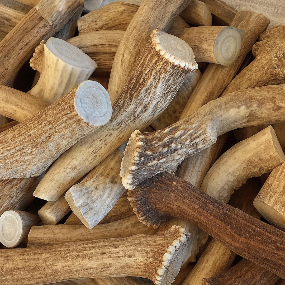 Bulk Jumbo Deer Antlers – XL Dog Chews, Natural Shed Antlers (by the ...