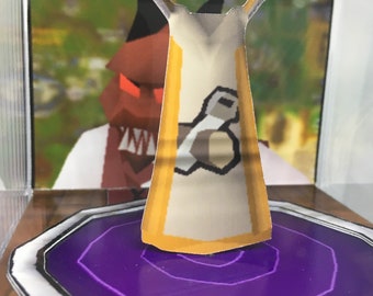 Runescape Cape Cooking 3D Diorama | Etsy