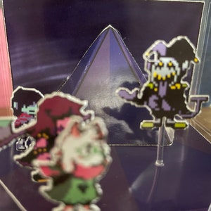Deltarune - Jevil - 3D Diorama - CHAOS, CHAOS! - Etsy