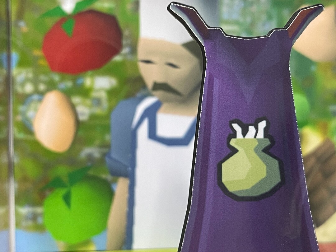Runescape Cape Cooking - 3D Diorama - Etsy