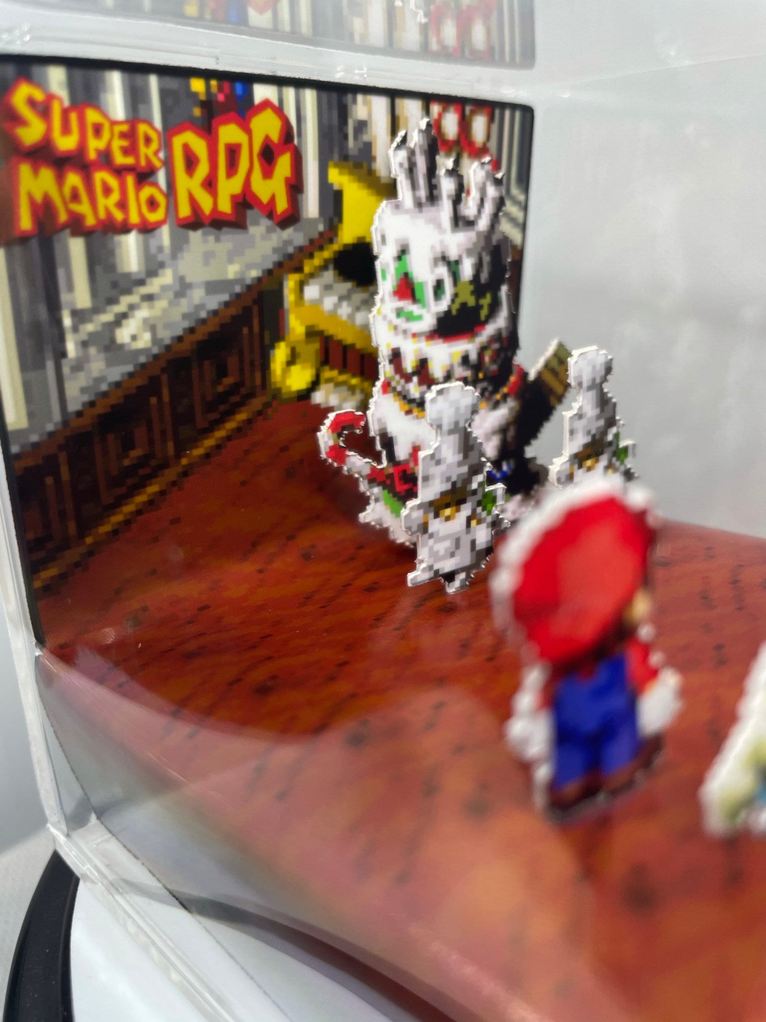 Mario RPG Bundt 3D Diorama | Etsy UK