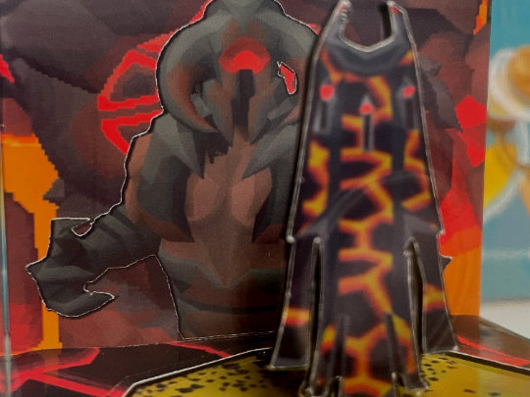 Runescape Cape Inferno Max or Standard 3D Diorama - Etsy
