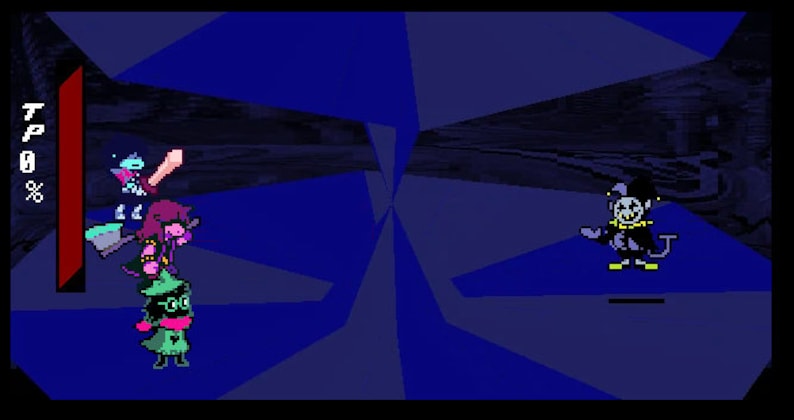 Deltarune Jevil 3D Diorama CHAOS CHAOS - Etsy