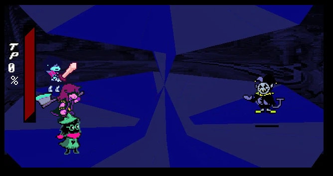 Deltarune - Jevil - 3D Diorama - CHAOS, CHAOS! - Etsy