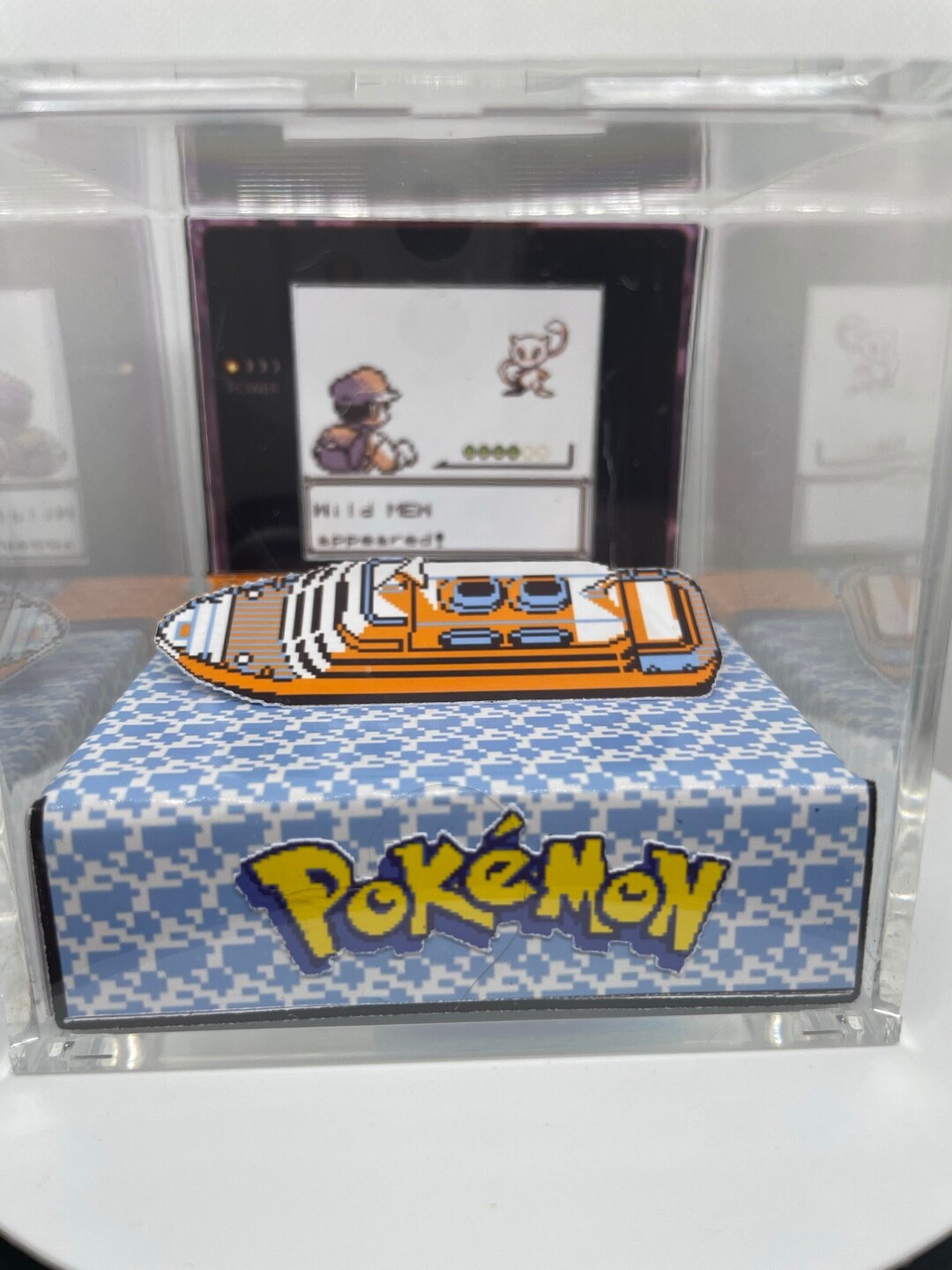 Pokemon: Mew Under Truck 3D Diorama - Etsy