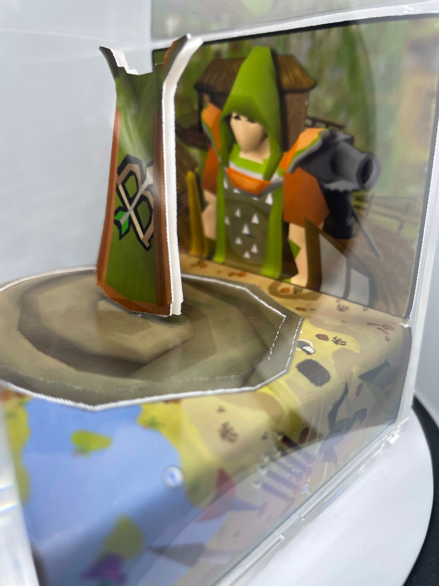 Runescape Cape Ranged 3D Diorama | Etsy