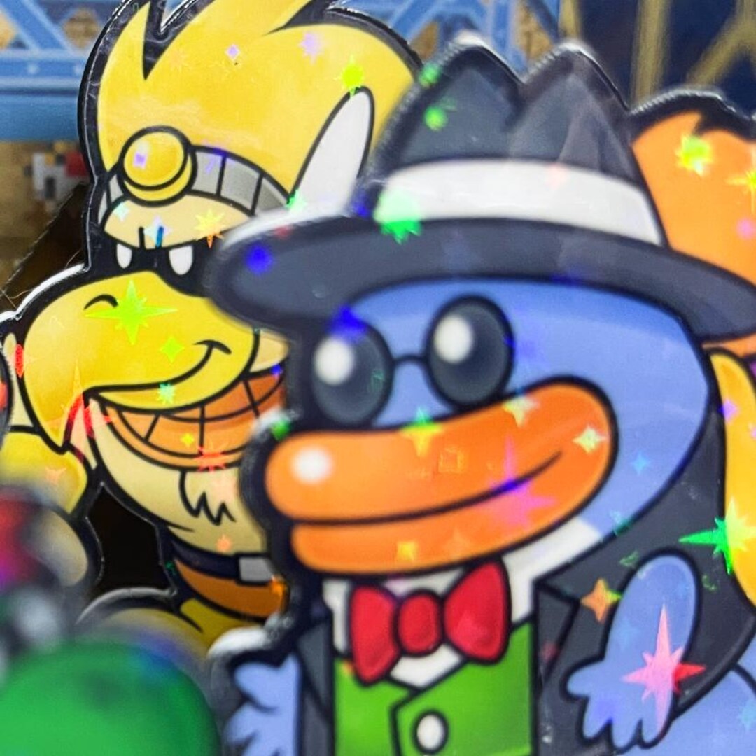 Paper Mario TTYD - 3D Diorama - (pick Your Yoshi!) (holo) - Etsy