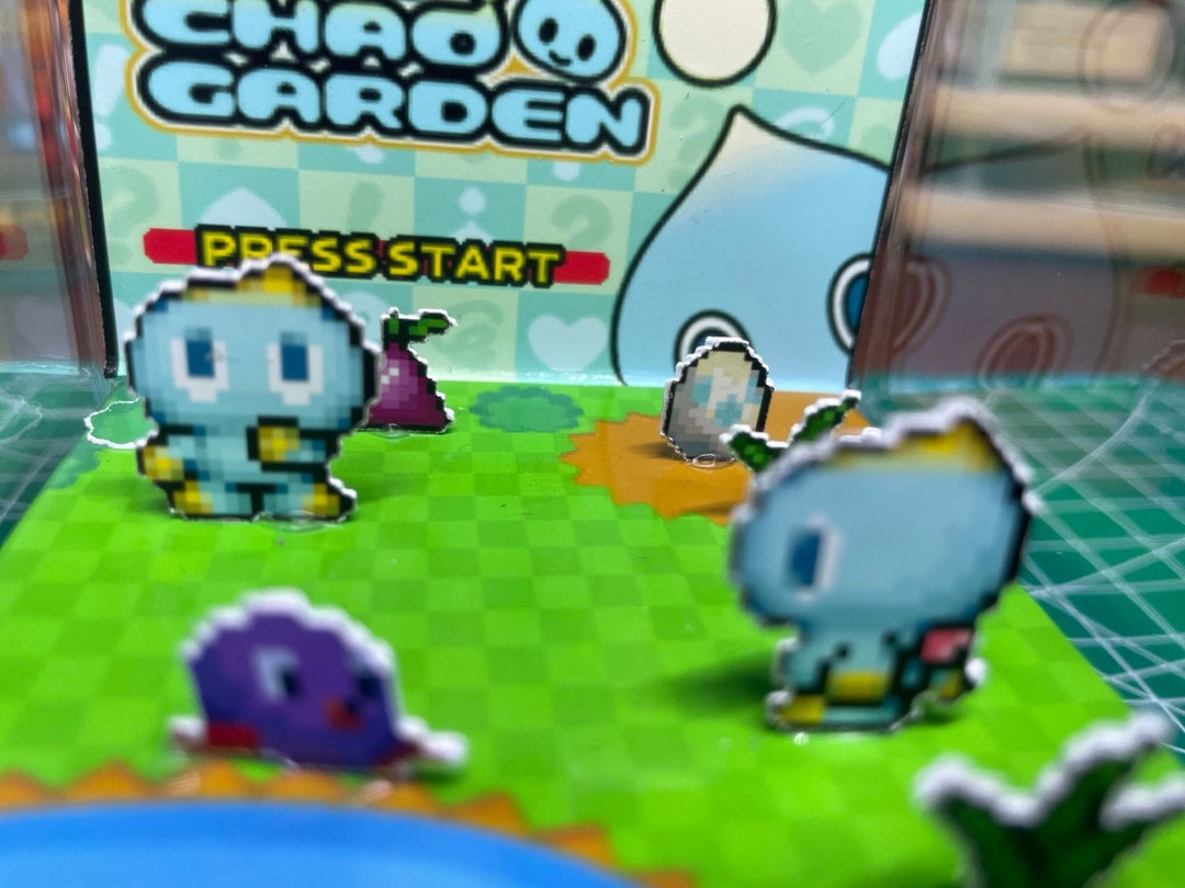 Chao Garden 3D Diorama - Etsy