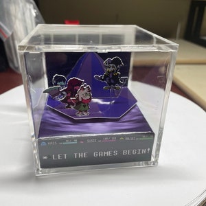 Deltarune - Jevil - 3D Diorama - CHAOS, CHAOS! - Etsy