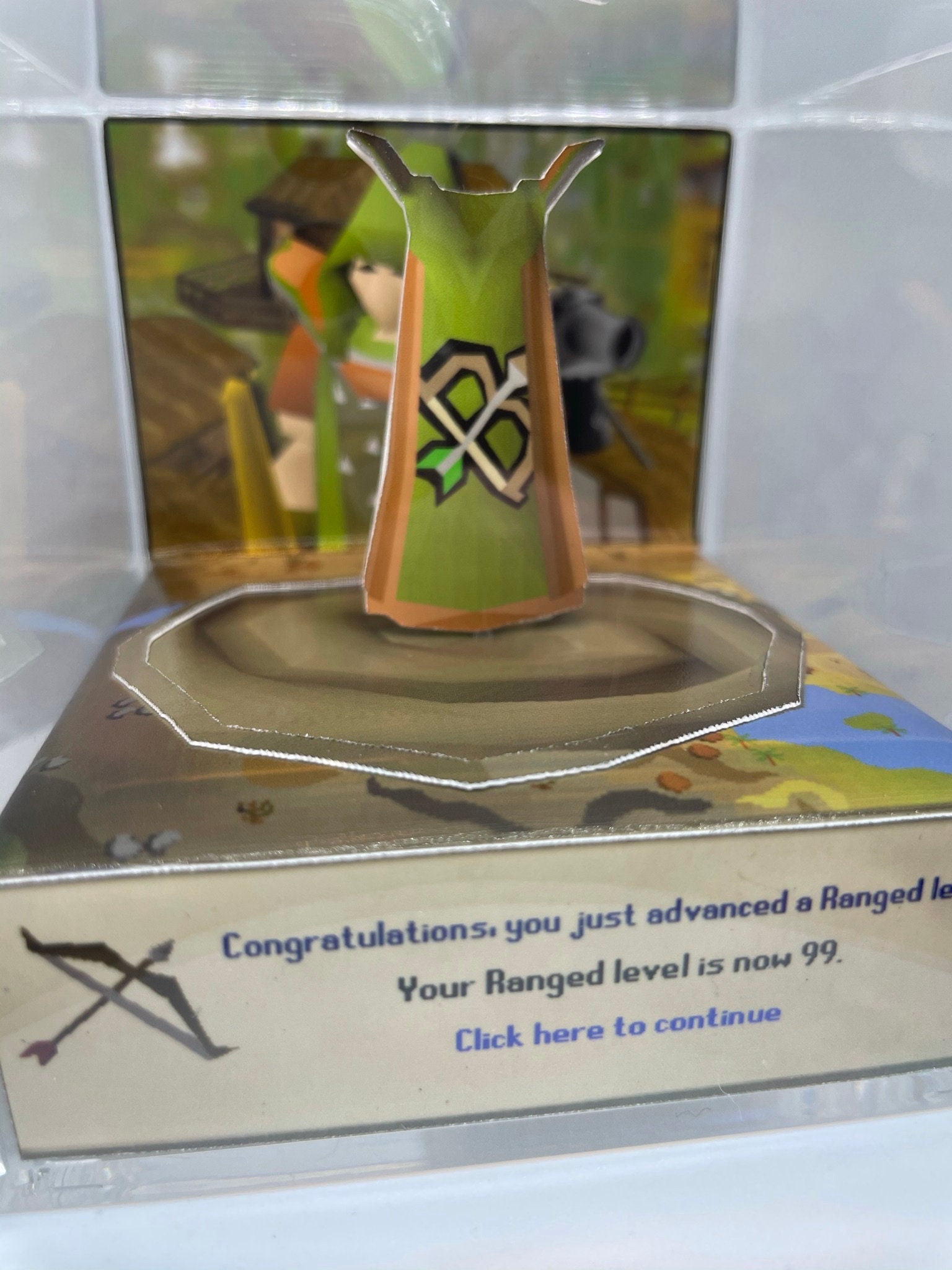 Runescape Cape Ranged 3D Diorama | Etsy