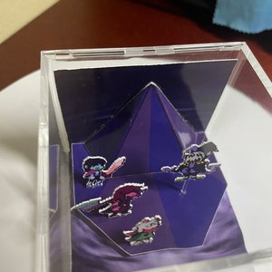 Deltarune - Jevil - 3D Diorama - CHAOS, CHAOS! - Etsy