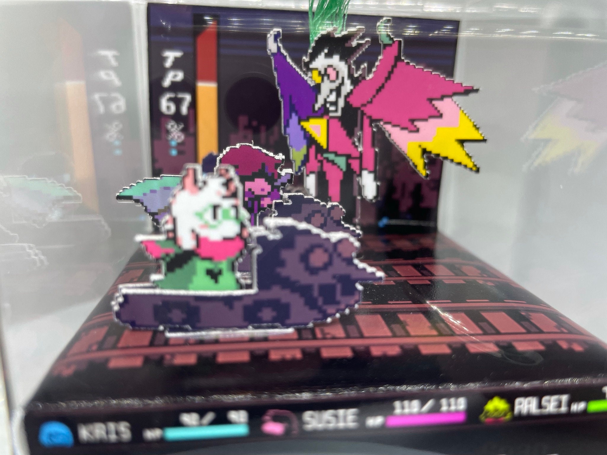 Deltarune Spamton Neo 3D Diorama BE A big Shot - Etsy