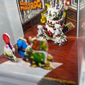 Mario RPG - Bundt - 3D Diorama - Etsy