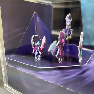 Deltarune - Jevil - 3D Diorama - CHAOS, CHAOS! - Etsy