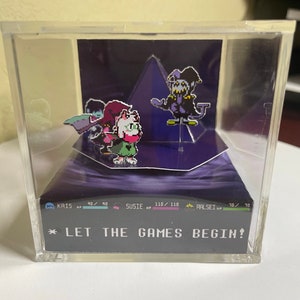 Deltarune - Jevil - 3D Diorama - CHAOS, CHAOS! - Etsy