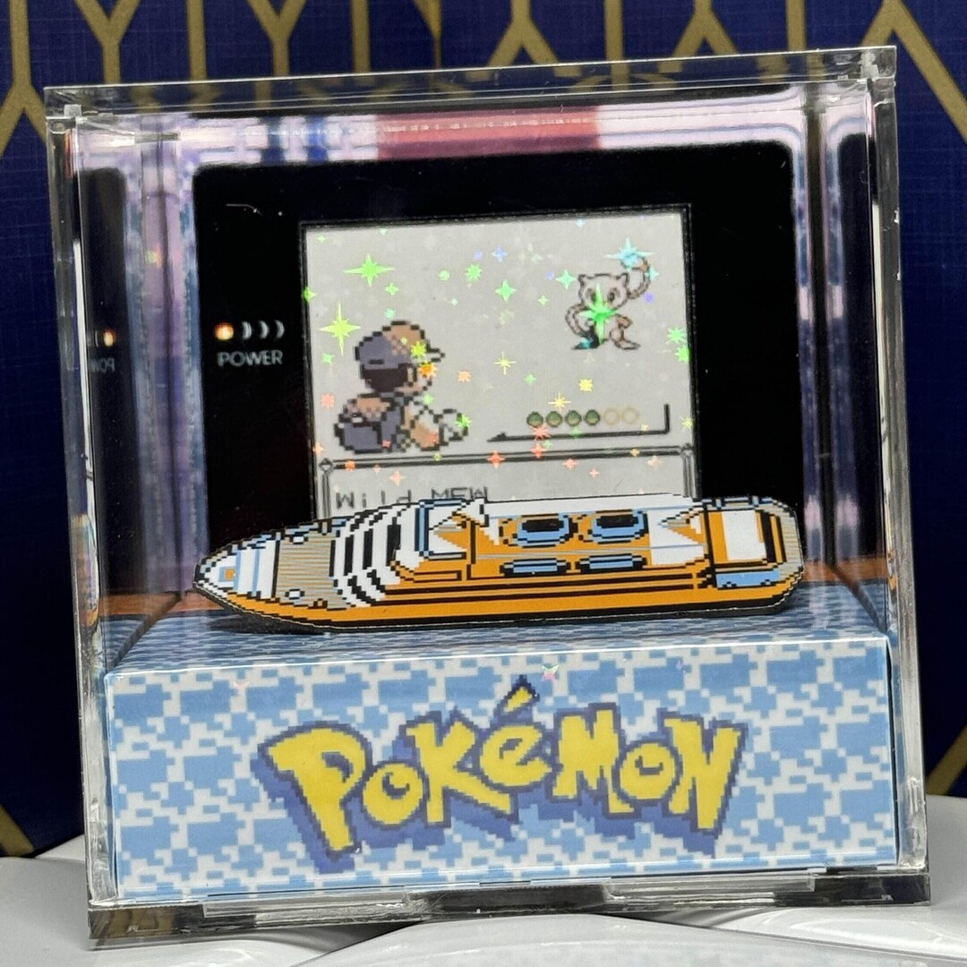 Mew Under Truck - 3D Diorama (holo) - Etsy