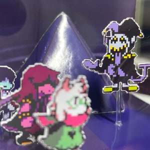 Deltarune - Jevil - 3D Diorama - CHAOS, CHAOS! - Etsy