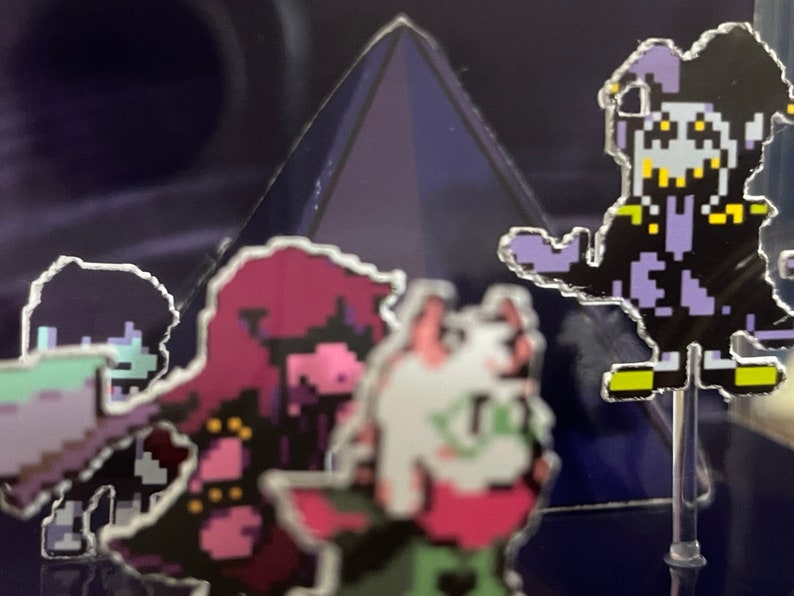Deltarune Jevil 3D Diorama CHAOS CHAOS - Etsy