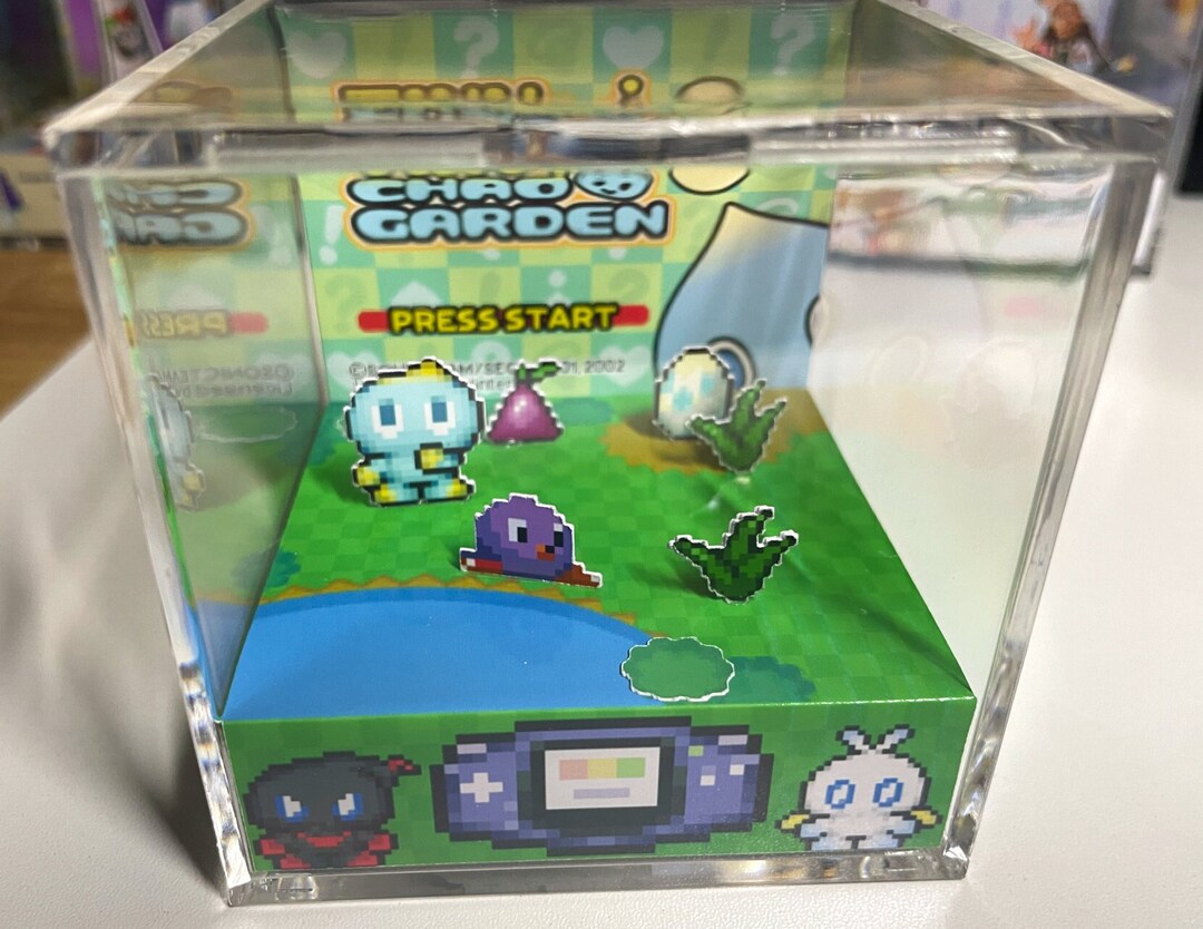 Chao Garden 3D Diorama - Etsy