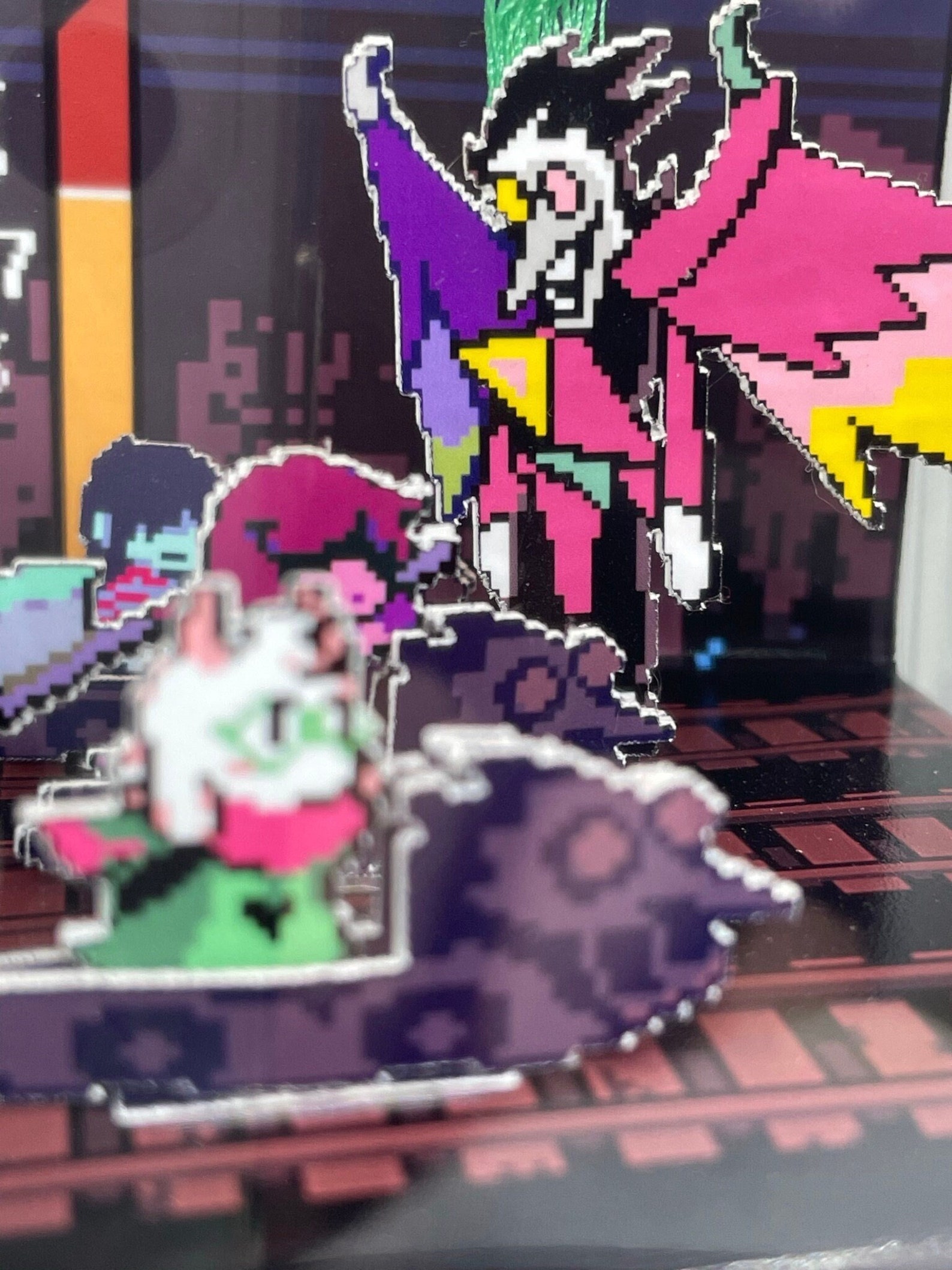 Deltarune Spamton Neo 3D Diorama BE A big Shot - Etsy