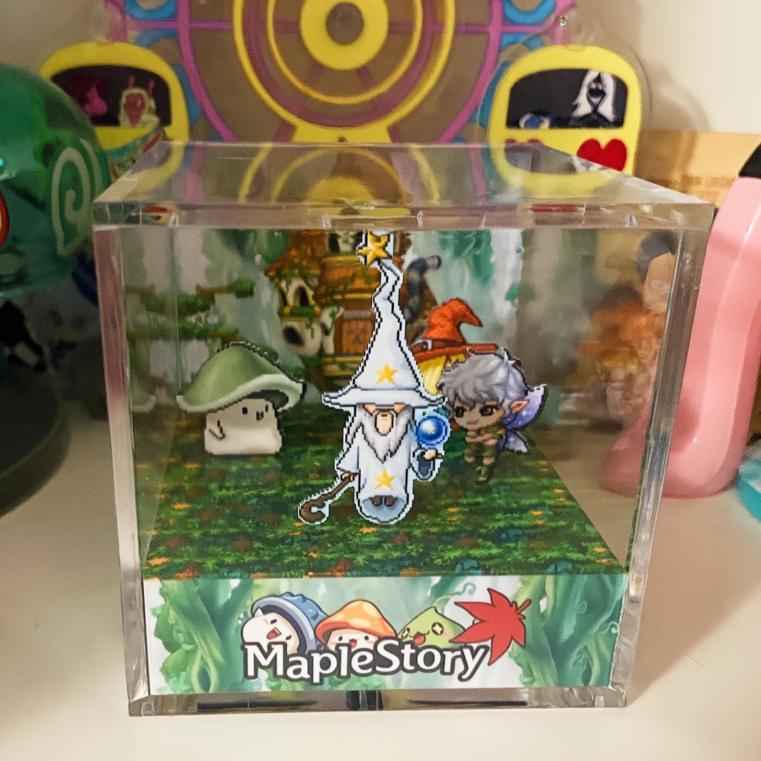 Maplestory Ellinia - 3D Diorama - Etsy