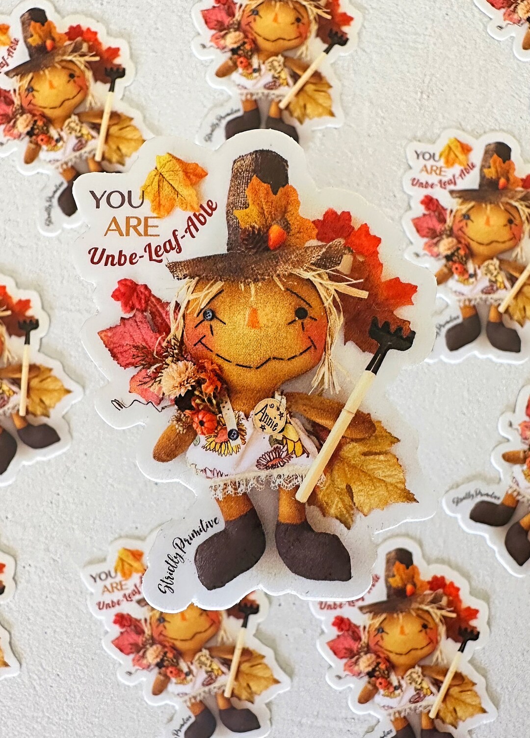 Strictly Primitive un-be-leafable Vinyl Sticker - Etsy