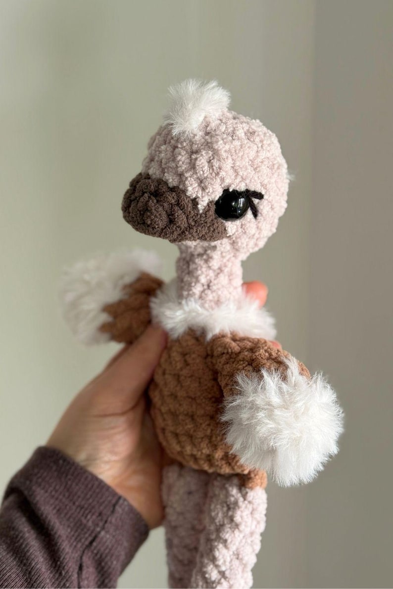 Ellie Ostrich CROCHET PATTERN (fable Collection) - Etsy