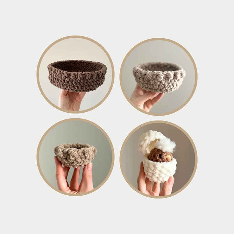 Chicken Crochet With Nest - Etsy