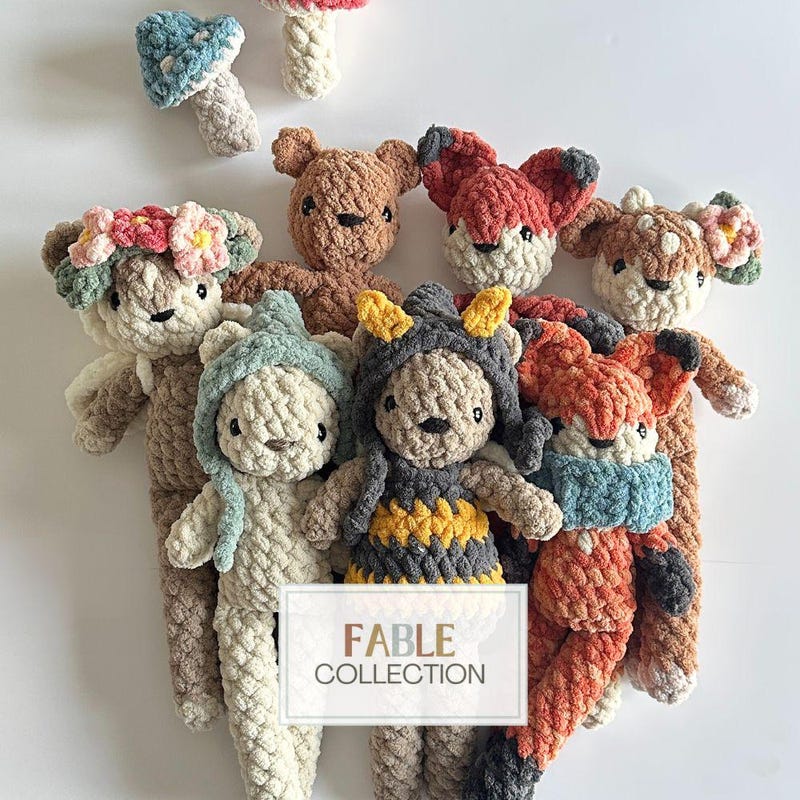 Fairy Animal Crochet - Etsy