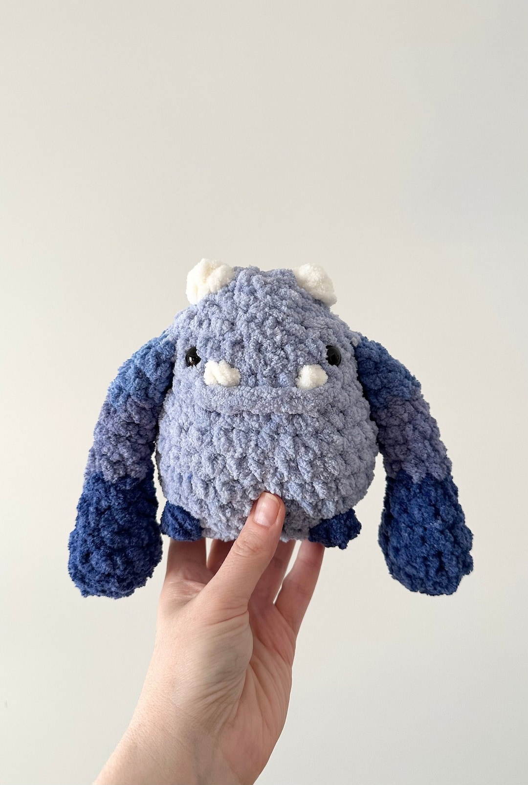 Milo Monster CROCHET PATTERN - Etsy