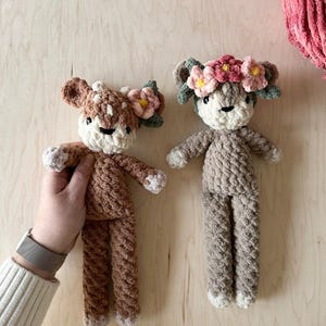 Fora Fawn + Fairy Mod CROCHET PATTERN (fable Collection) - Etsy