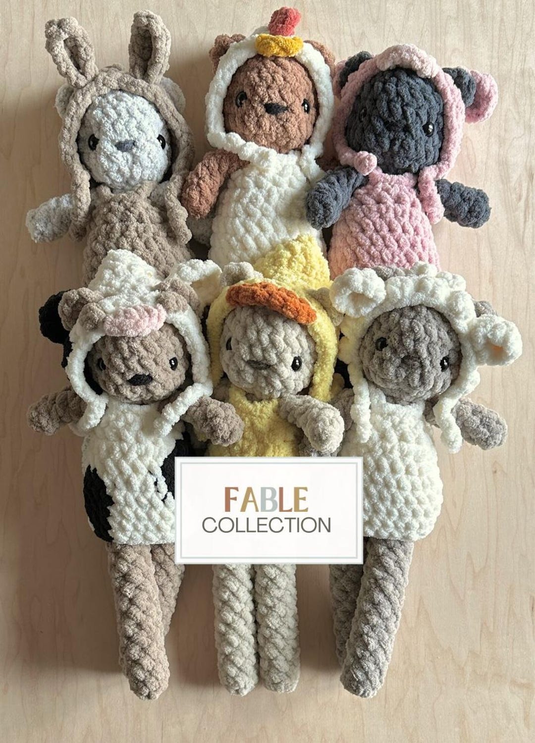 Fable Collection Farm Outfits CROCHET PATTERN (does NOT Include Bear Pattern) - Etsy
