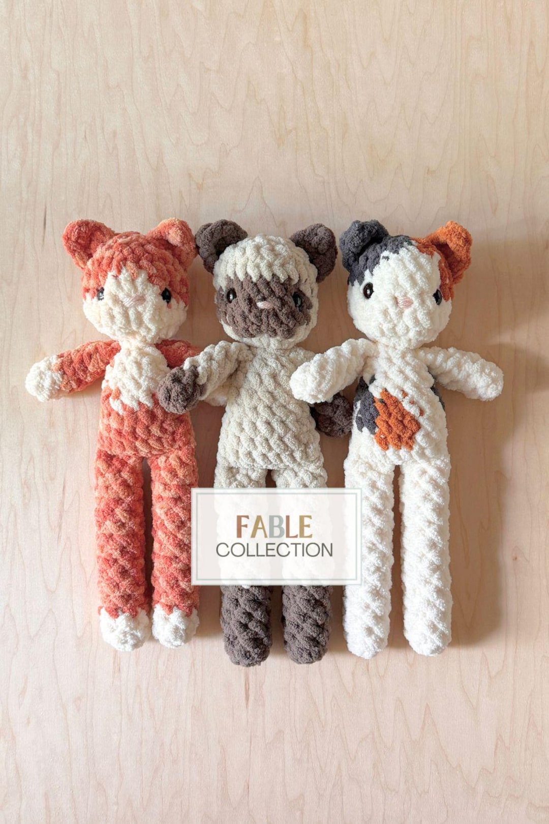 Tilly Cat + Bedtime Bundle CROCHET PATTERN (fable Collection) - Etsy
