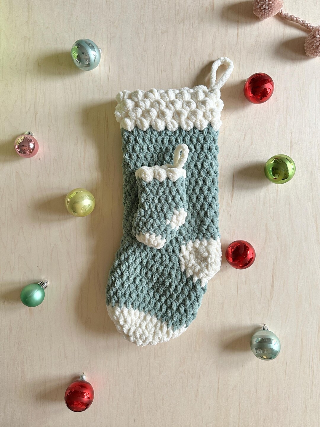 Bobble Stocking (bundle) CROCHET PATTERN - Etsy