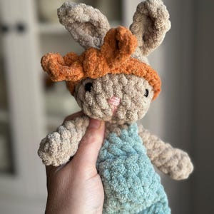 Plush Beth Bunny + Mermaid Tail Mod CROCHET PATTERN (fable Collection ...