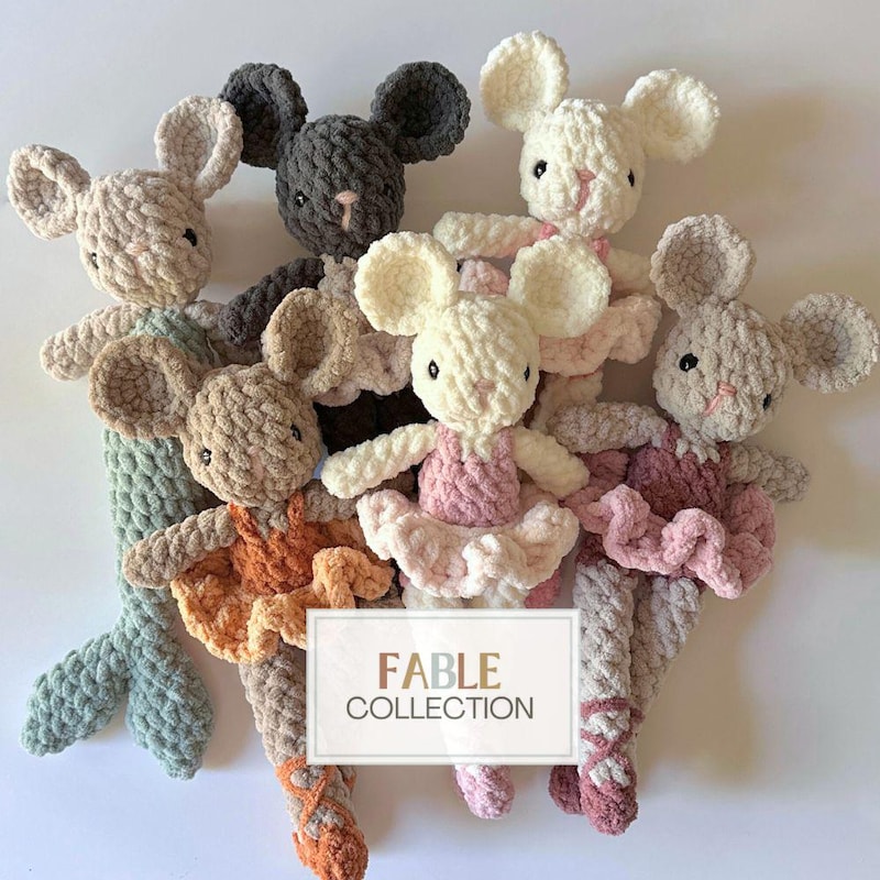 Sewing Mouse Doll Pattern - Etsy