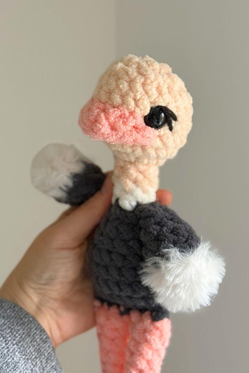 Ellie Ostrich CROCHET PATTERN (fable Collection) - Etsy