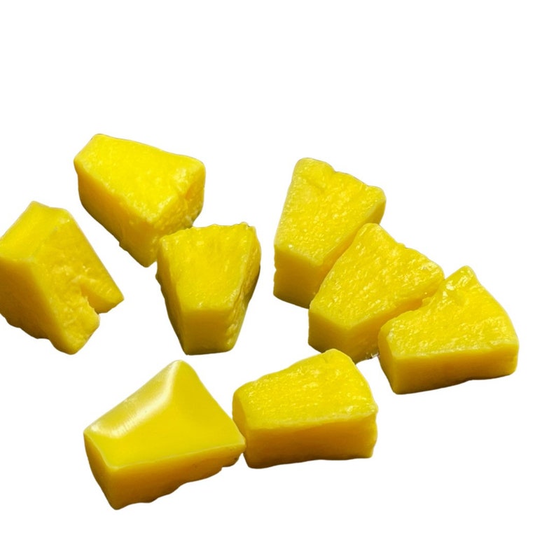 WAX Pineapple Embeds Unscented Wax Embeds Embeds for Candles - Etsy