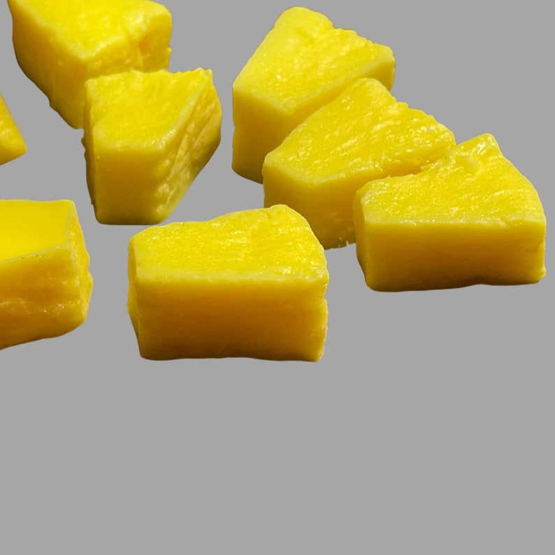 WAX Pineapple Embeds Unscented Wax Embeds Embeds for Candles - Etsy
