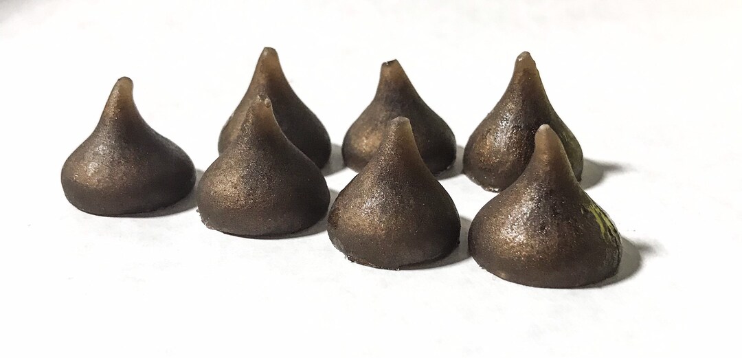 SOAP Hershey Kiss Embeds, Melt & Pour Soap Embeds, Bath Bomb Toppers ...