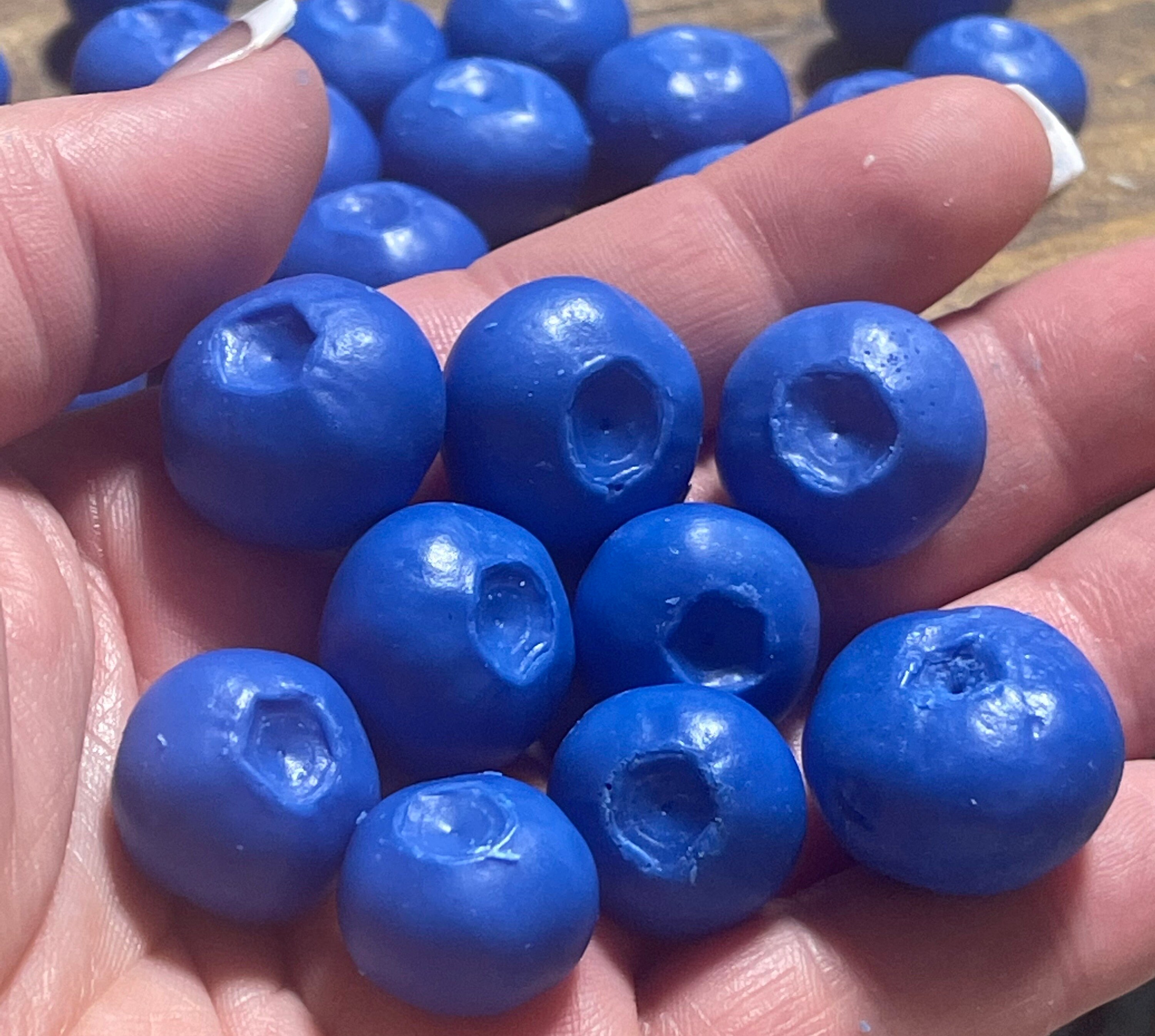 WAX blueberry embeds Unscented blueberry wax embed embeds | Etsy