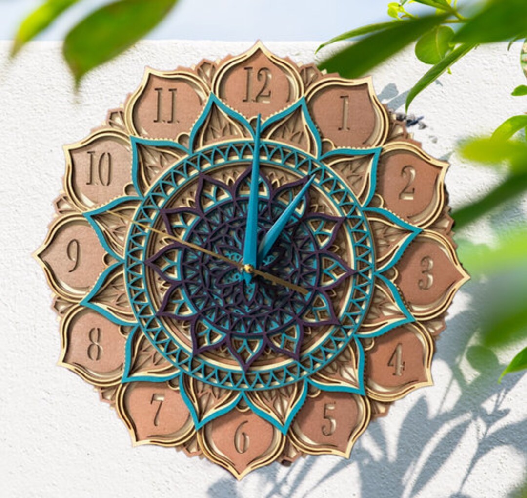 Layered Lotus 12 " Mandala Wall Hanging - Etsy