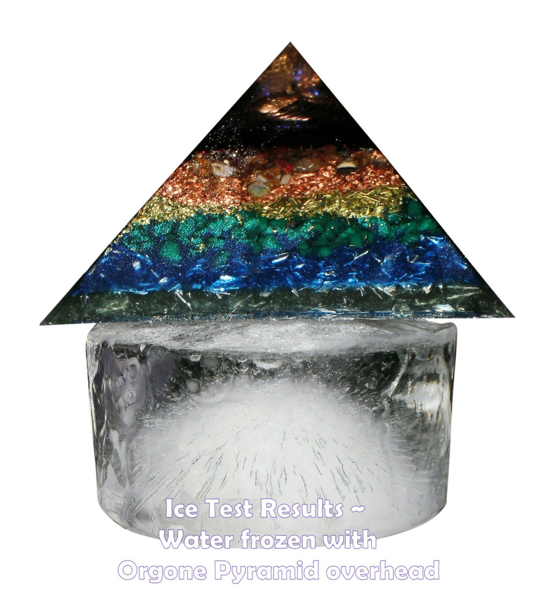 Good Day Sunshine Vortex Orgone Pyramid 3.5 Inch Base - Etsy