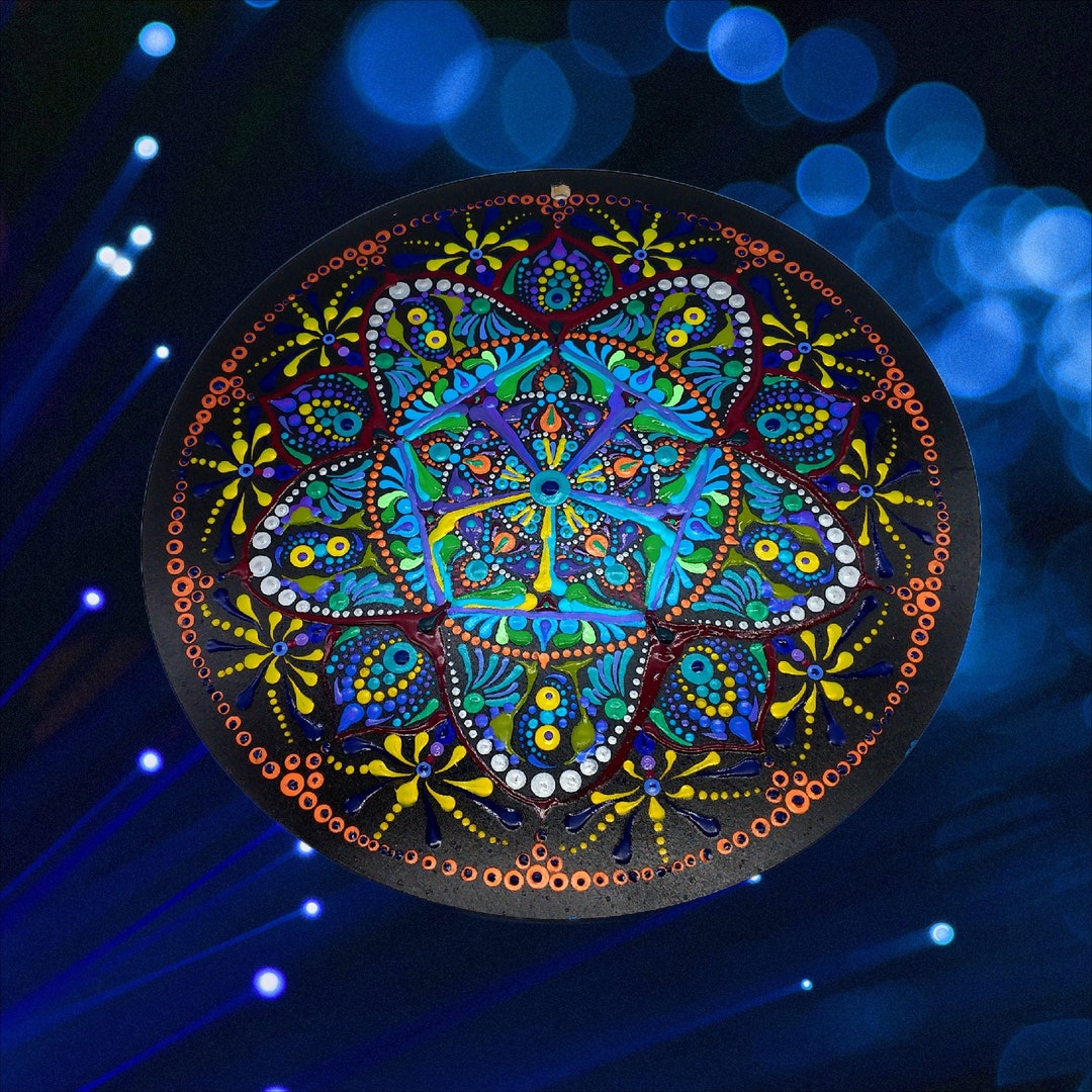 The Pentagon 12 Mandala Wall Hanging - Etsy